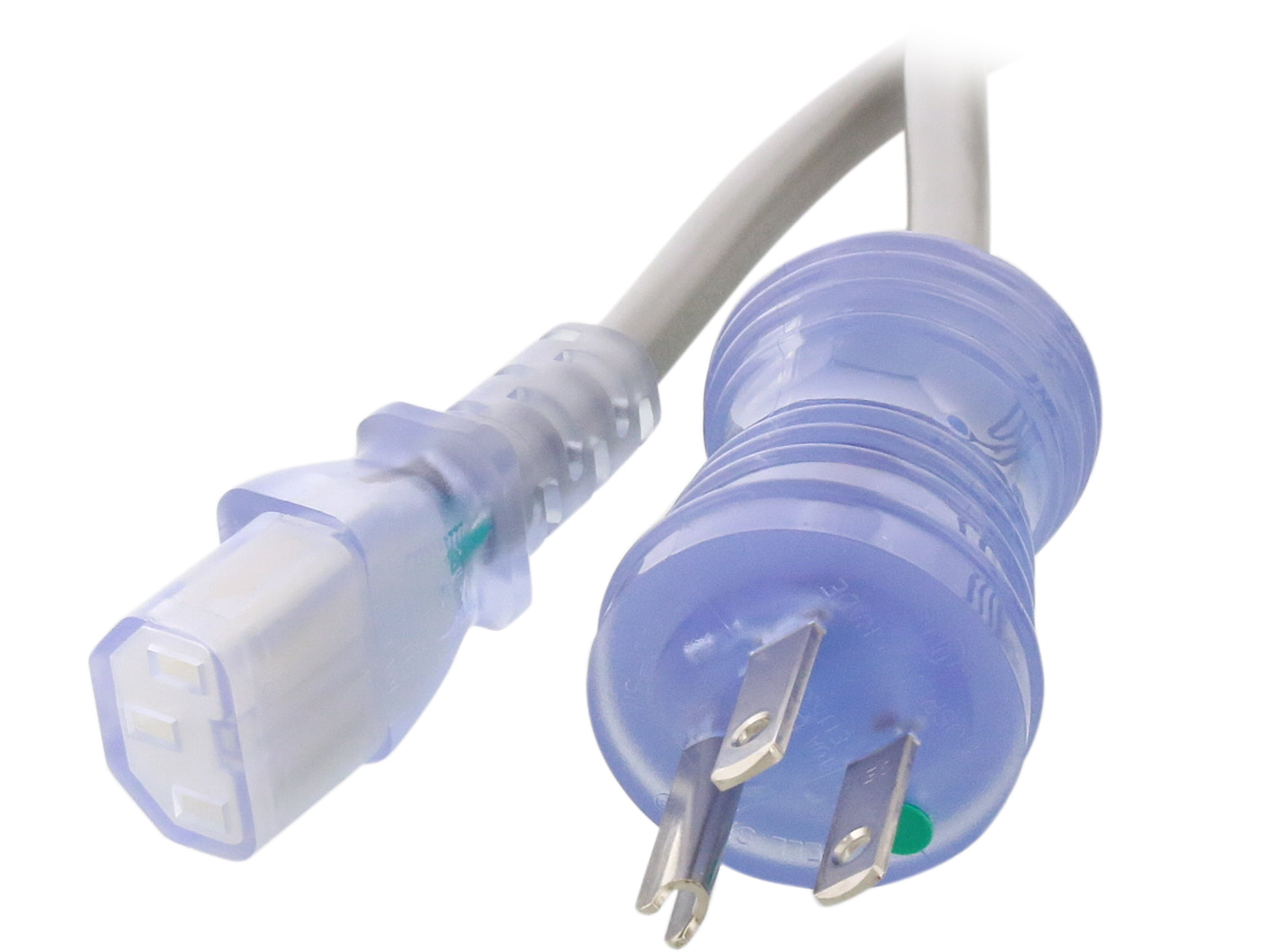 Kaybles Hospital Grade Power Cord - 18AWG 10A, NEMA 5-15P/IEC320 C13 ...