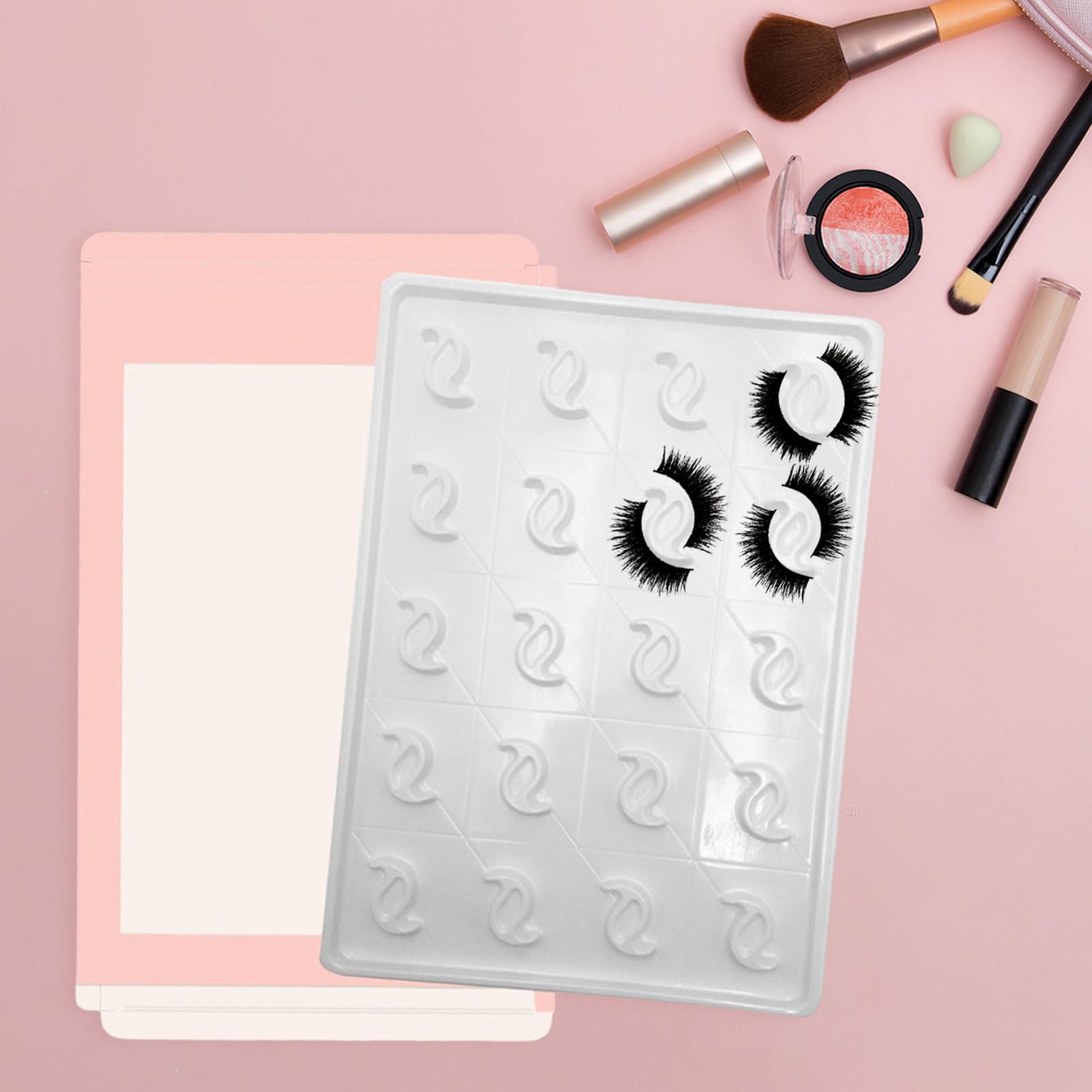 Empty Eyelashes Packaging Paper Box with Tray Holds 20 Pairs Lashes ...