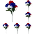Artificial Cemetery Flowers, Clearance Under $10, 5Pcs Independence Day ...
