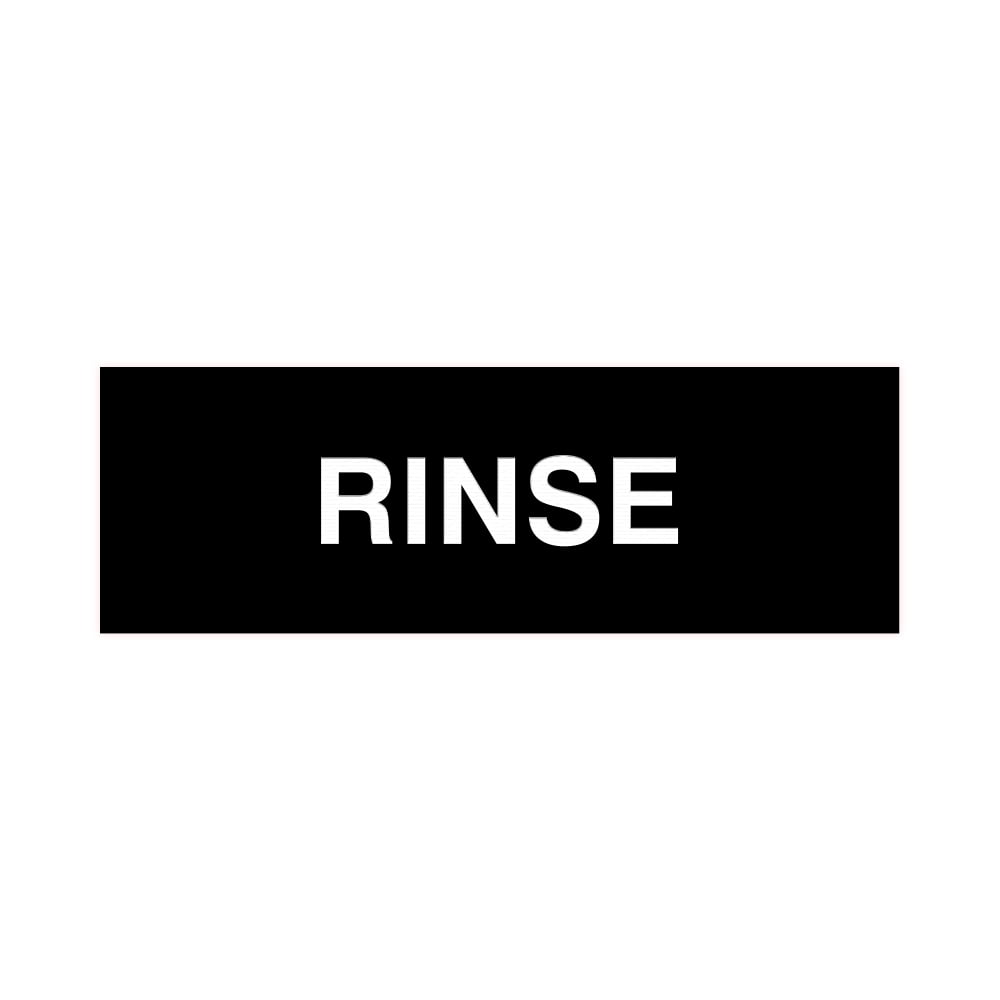 Basic Rinse Sign (Black) - Medium - Walmart.com
