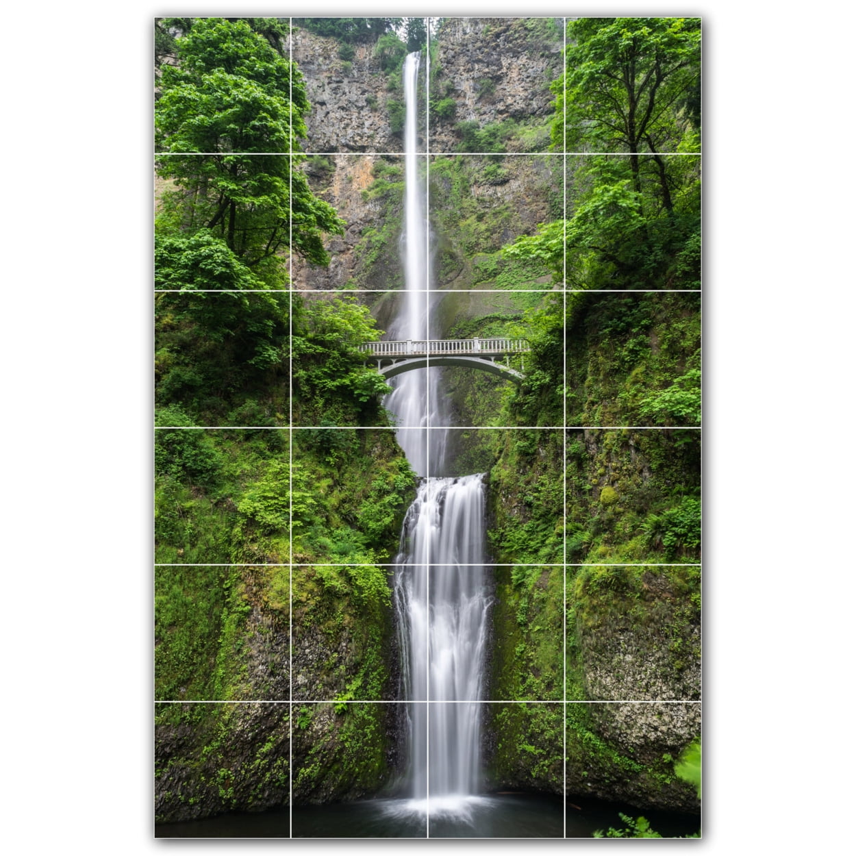 Picture-Tiles.com: Waterfalls Ceramic Tile Wall Mural WAL501097-46M. 24 ...