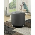 Coaster Tufted seat Swivel Ottoman - Walmart.com