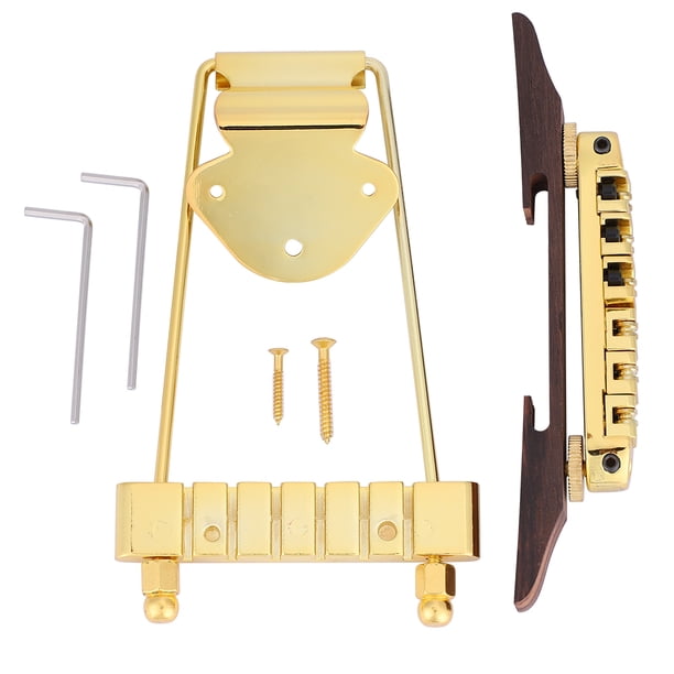 Bridge Tailpiece Rosewood Base Bridge Screw Wrenches for 6 String Jazz ...