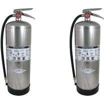 Amerex Home Fire Extinguisher, 2.5 GAL Water with Schrader Valve, Model ...