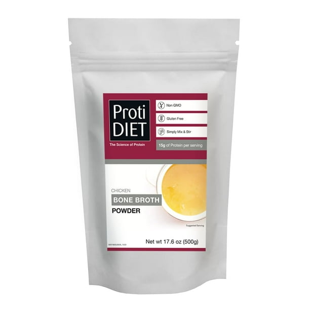 Chicken Bone Broth Powder by Proti Diet - Walmart.com