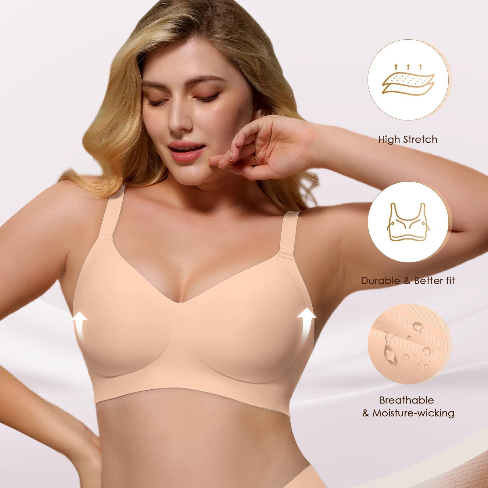 Click here for Kelon Bra Clearance Woman Blending Bra Womens Soft... prices