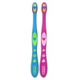 Oral-B Kids Disney's Mickey and Minnie Soft Bristle Manual Toothbrush ...
