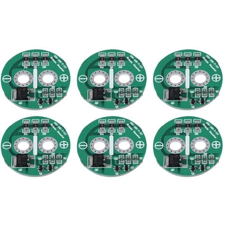Super Capacitor,6Pcs/Set Super Farad Capacitor 2.5V with Protection ...