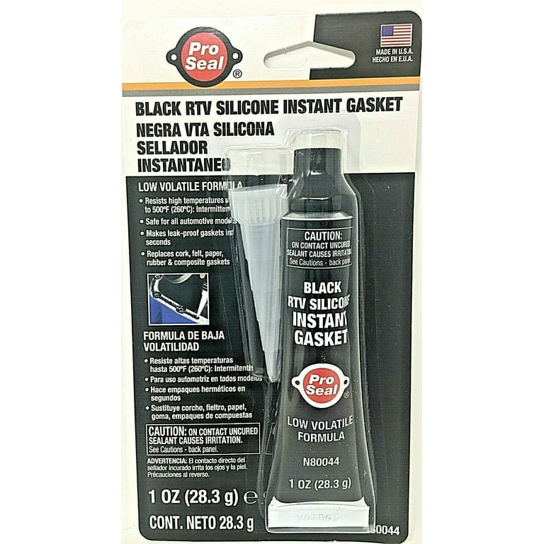 Black Rtv Silicone