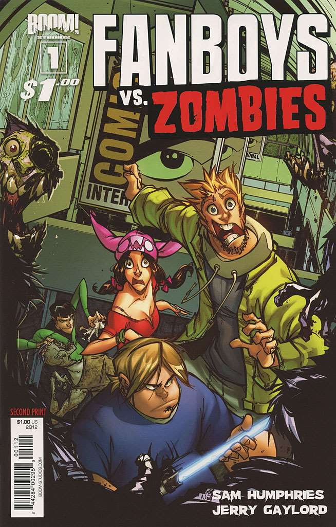 Fanboys Vs. Zombies #1 (2nd) VF ; Boom! Comic Book - Walmart.com