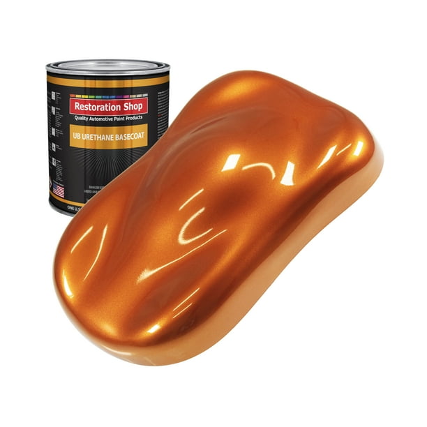 Firemist Orange 1 Quart URETHANE BASECOAT Car Auto Body Paint - Walmart ...
