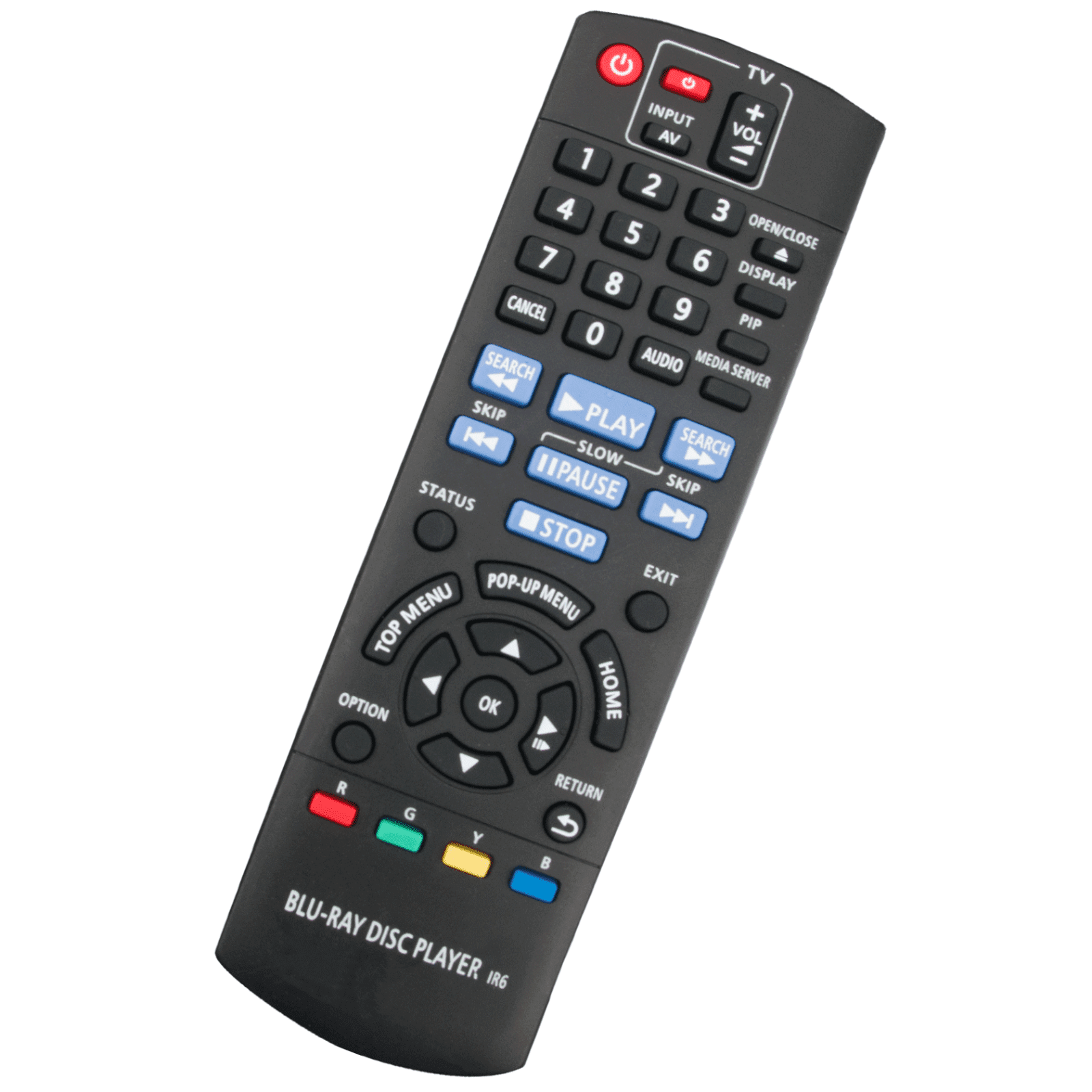 N2QAYB000580 Replace Remote Control for Panasonic Blu-ray Disc Player ...