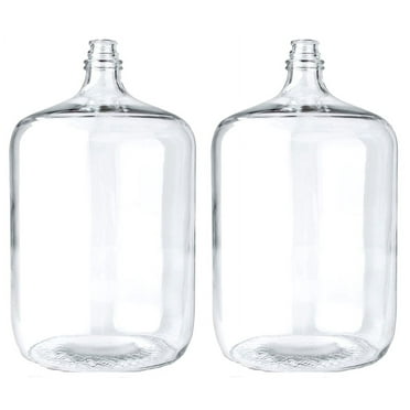 Free Shipping! Home Brew Ohio 5 Gallon Glass Carboy Set of 2 - Walmart ...