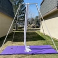 "Kojem Portable Aerial Trapeze Stand & Yoga Swing Bar, 97""/2.46m, 551 ...