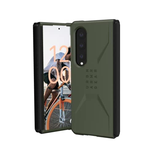 Uag Designed For Samsung Galaxy Z Fold 4 Case 2022 Green Olive Civilian
