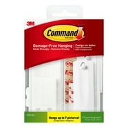 Command Sawtooth Picture Hanger Value Pack, White, Large, 2 Hangers, 4 ...
