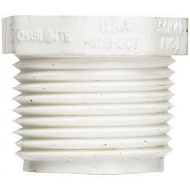 Charlotte Pipe Schedule 40 3/4 in. MPT x 3/4 in. Dia. FPT PVC Plug - Walmart.com