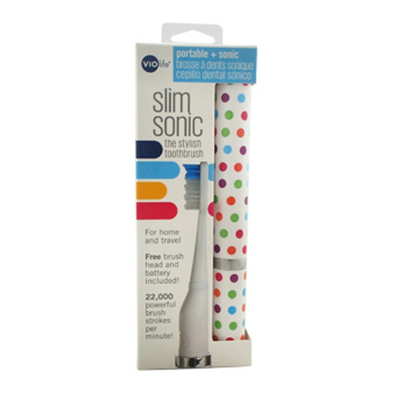 Slim Sonic Toothbrushes Confetti