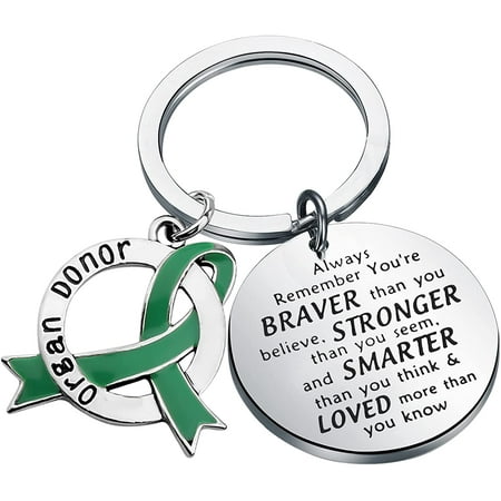 Organ Donor Gifts Organ Donor Awareness Keychain Organ Donation Gifts ...