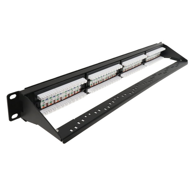 RJ45 Through Coupler 24 Ports Anti Interference 10G Ethernet Supported ...