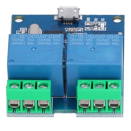 Tbest Relay Module 2 Way High‑Performance Durable USB Intelligent ...