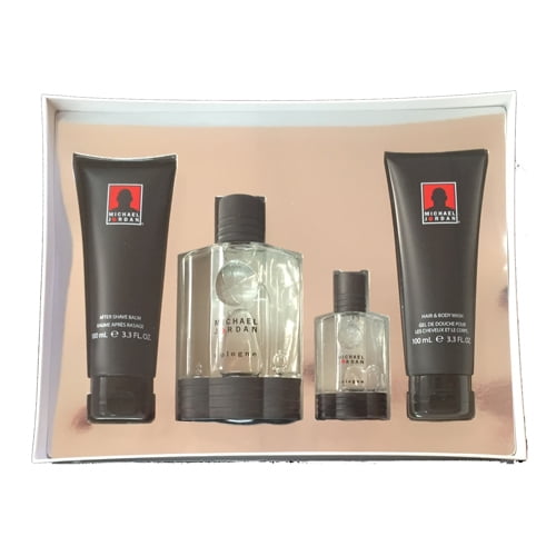 Michael Jordan Set-Cologne Spray 3.4 Oz & Aftershave Balm 3.3 Oz & Hai ...