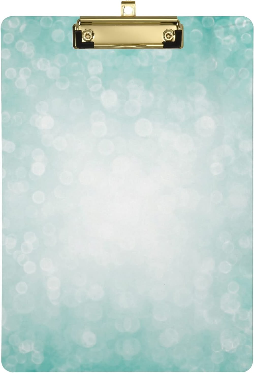 FMSHPON Teal Green Turquoise Glitter Clipboard Hardboard Wood Nursing ...