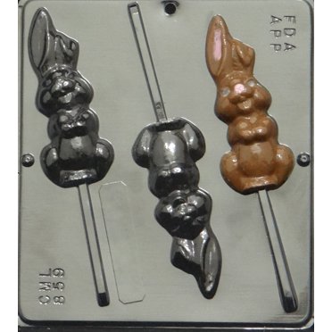 1805 Bunny Lollipop Chocolate Candy Mold - Walmart.com