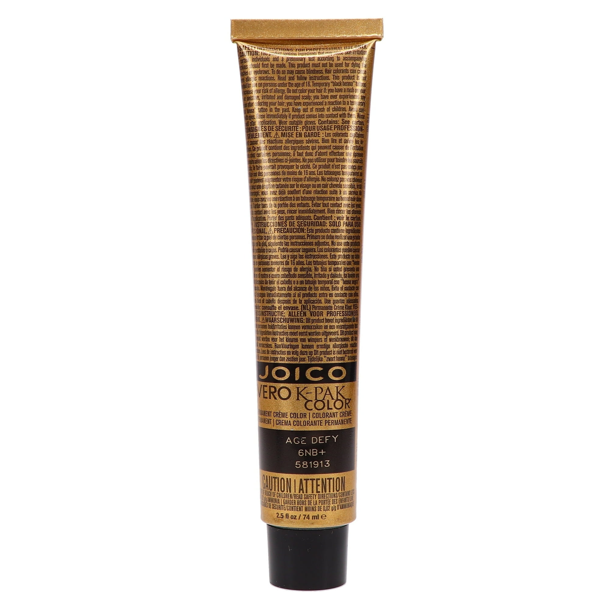 Click here for Joico Vero K-Pak Hair Color 6nb+ Age Defy Light Na... prices