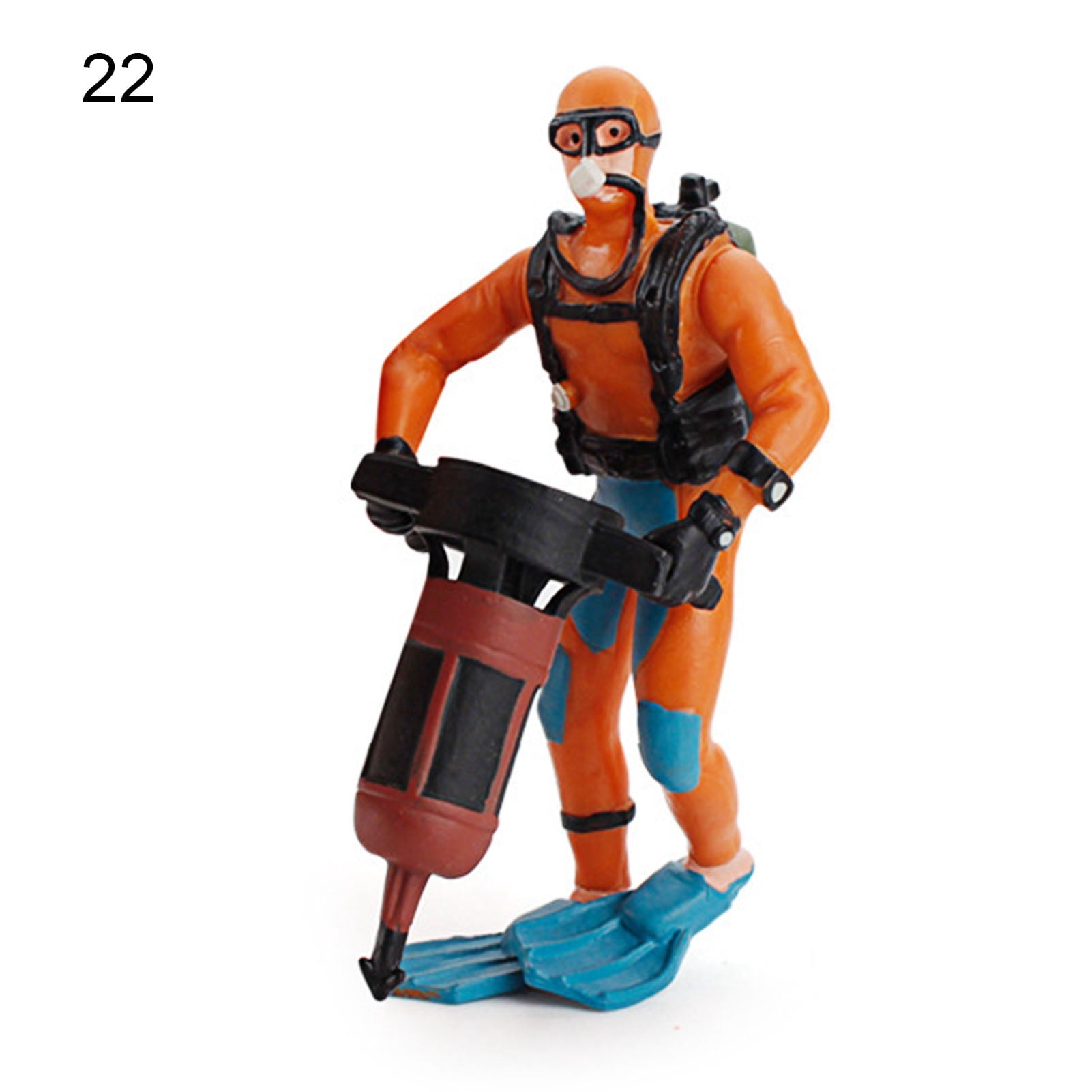 Simulation Farmer Character Model Miniature Role Play Figure ...
