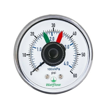 Hayward ECX271261 Pressure Gauge with Adjustable Dial for Pool Filters ...