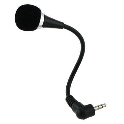 3.5mm Mini Flexible Microphone - Walmart.com - Walmart.com