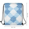 13.8×16.5in Bundle Pocket Knapsack Open Pull Rope Design Large Capacity ...