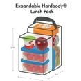 Arctic Zone Expandable HardBody Lunch Box with Hard Liner and ...