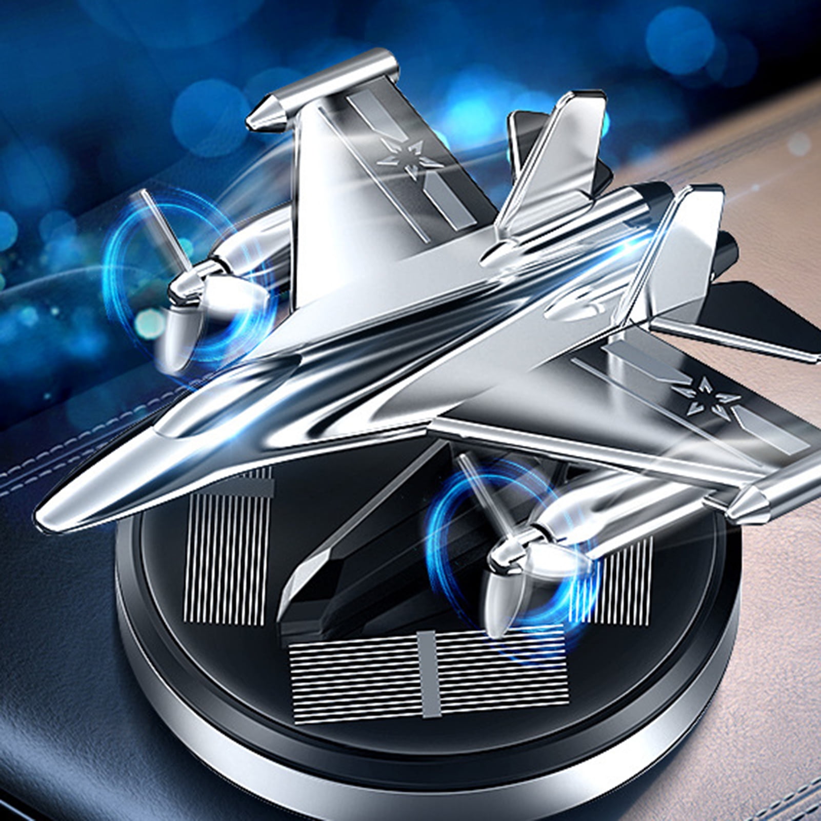 Vnanda Solar Car Aromatherapy Diffuser Car Air Fresheners Essential Oil ...