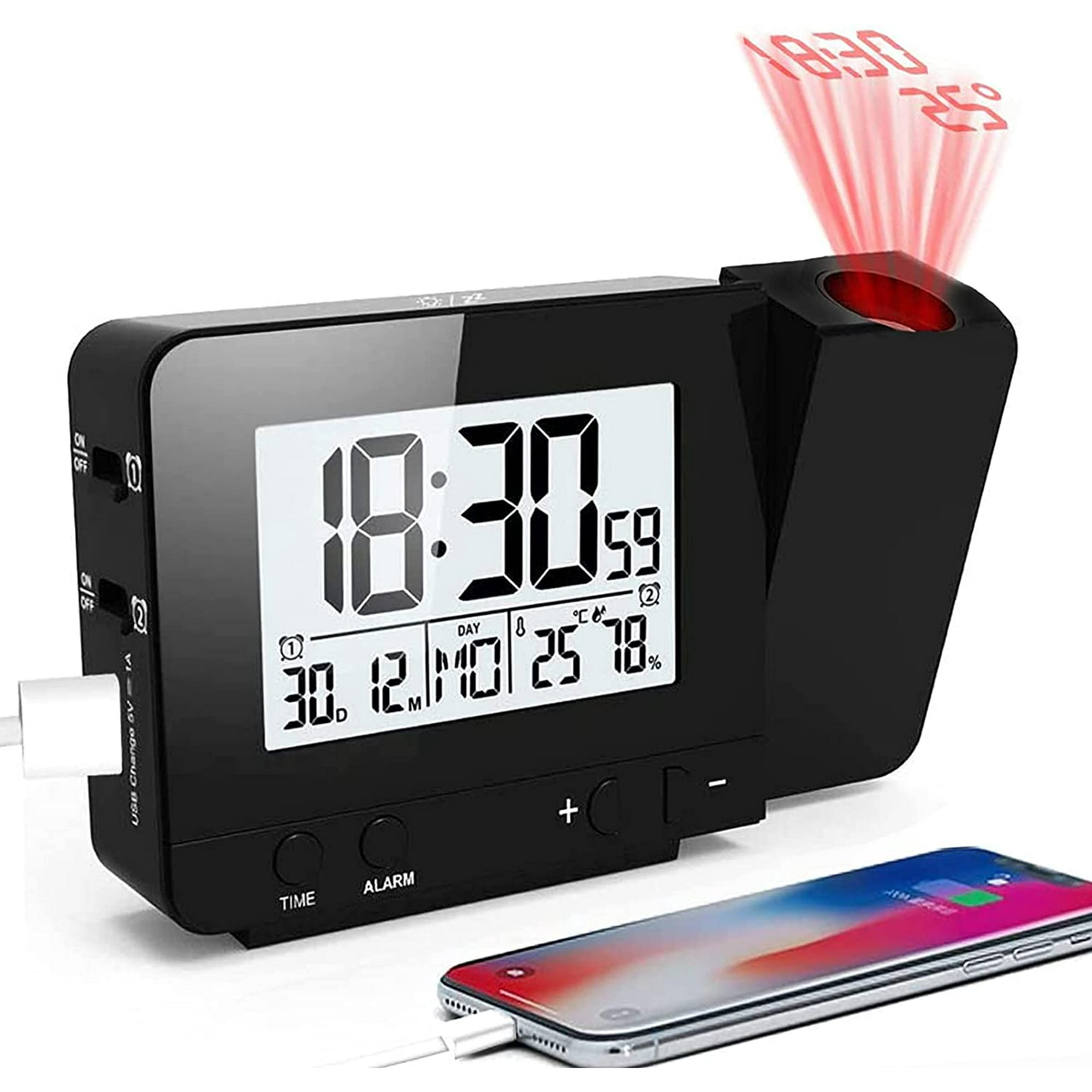 Click here for Salmenta Am/Fm Radio Projection Alarm Clock  Dual... prices
