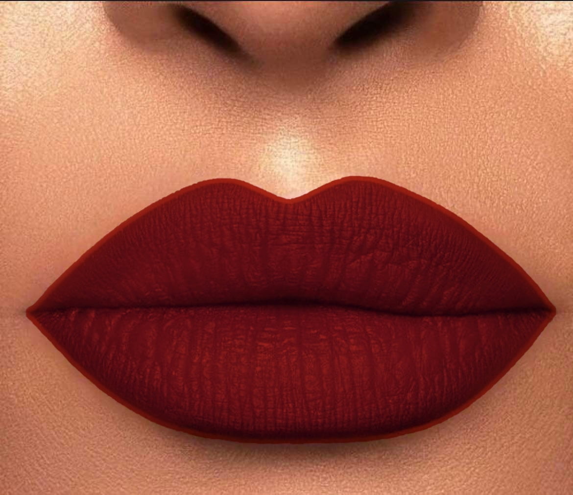 Red Wine Matte Lipstick - Walmart.com