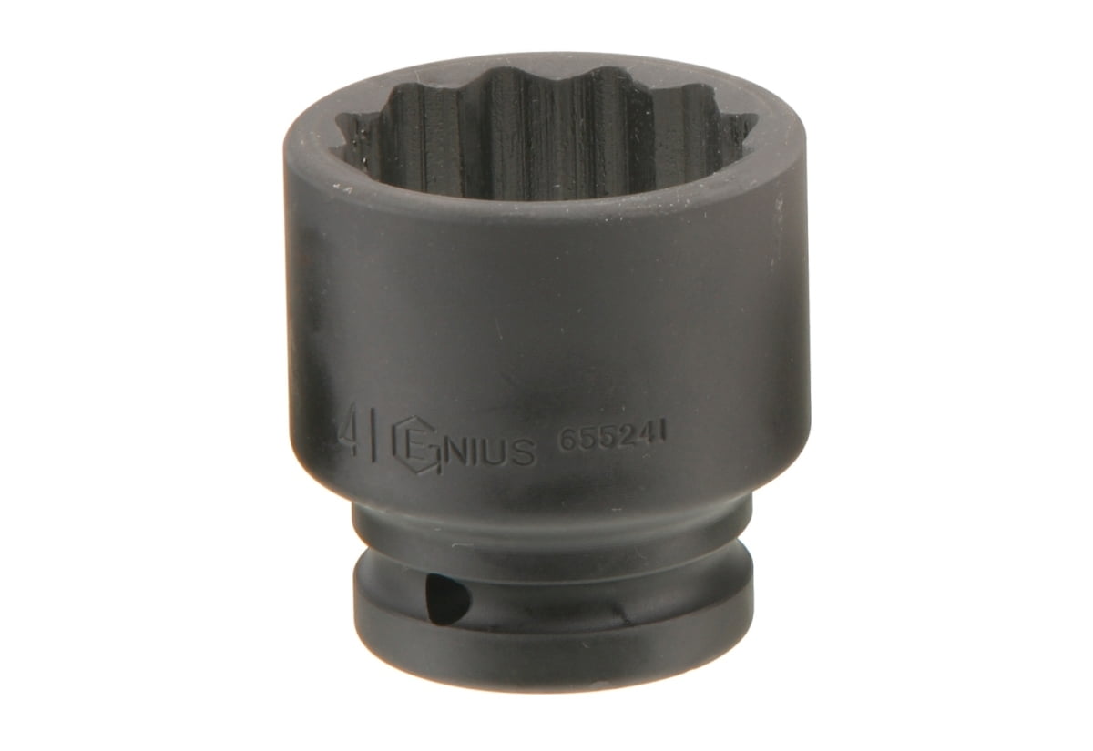 Genius Tools 3/4" Dr. 1-3/8" Thin Wall Impact Socket (12-Point) (CR-Mo ...