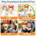 BESTSKY Car Seat Toys for Babies,Crab Baby Toys 0-6 Months Infant ...