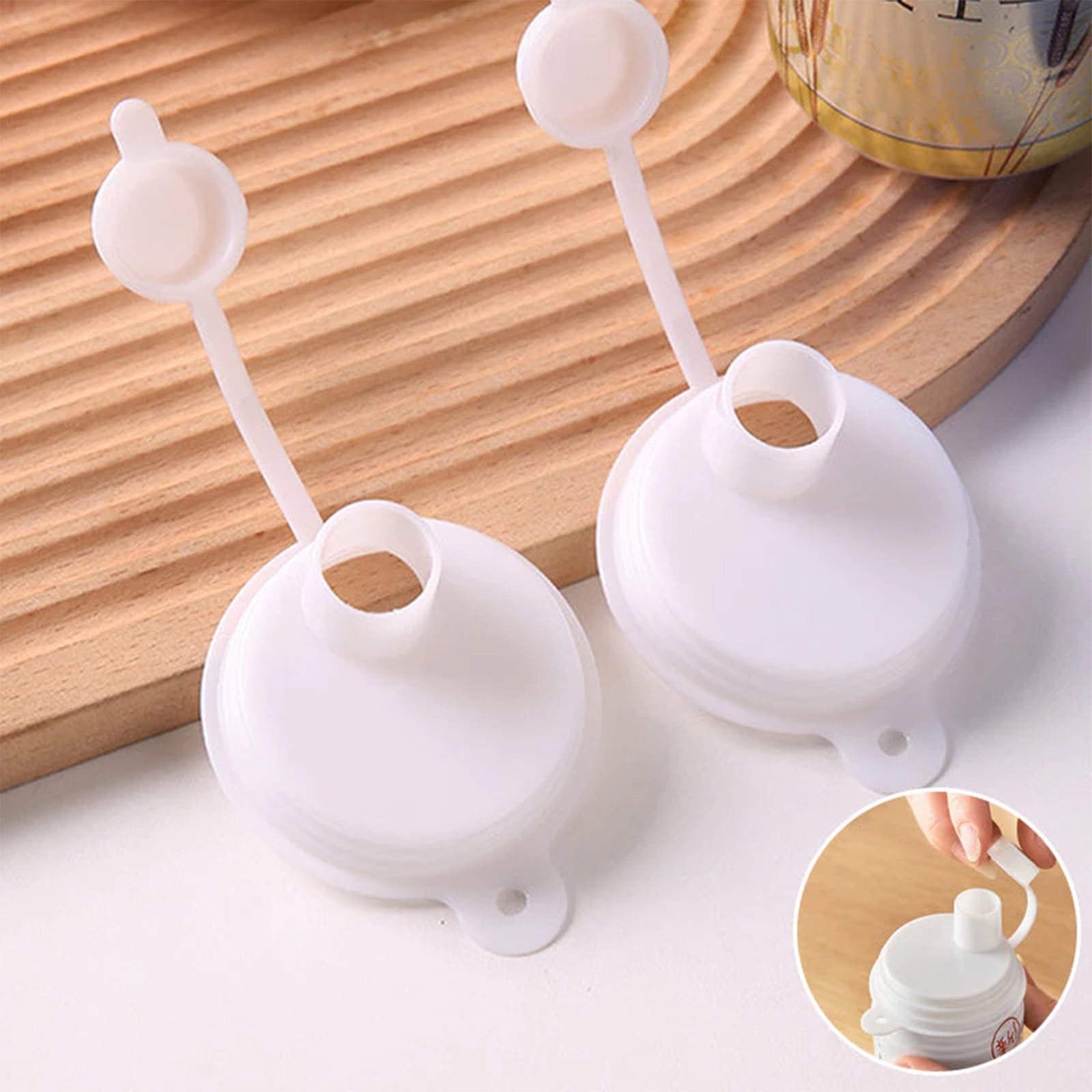 Fresh-keeping Can Covers, 5pc Sealing Covers, Air-tight Protection ...