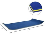 HOMCOM Roll-Up Pool Float Pad for Lakes, Oceans, & Pools, Water Mat for ...