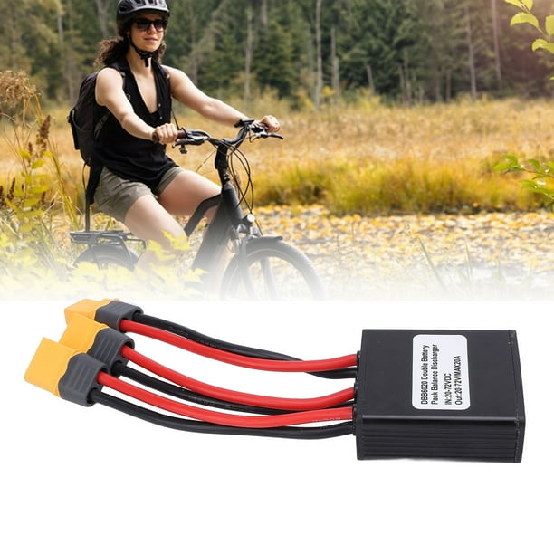 Double Battery Discharge Converter, DC20-72V XT60 DC Dual Battery Pack ...