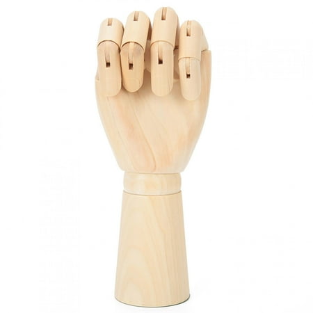 Spptty Artists Model,Wooden Hand Model Art Joint Puppet Decoration ...