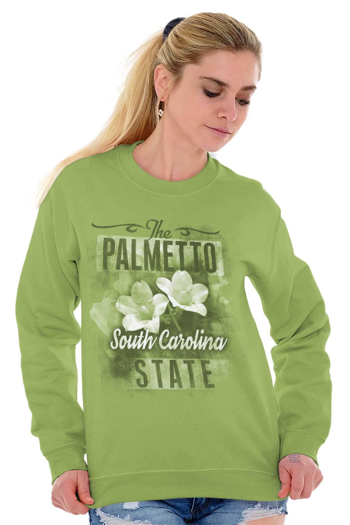 HOMETOWN & TOURIST Sweat Shirt Sweatshirt For Womens South Carolina ...