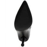 STEVE MADDEN Womens Black Padded Vivee Pointed Toe Sculpted Heel Zip-Up ...