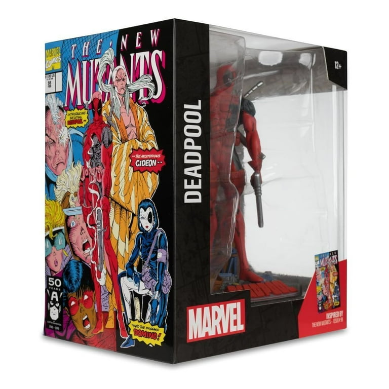 Deadpool (The New Mutants #98) 1:10th Scale Posed Figure w Deadpool (The New Mutants #98) 1:10th Scale Posed Figure w