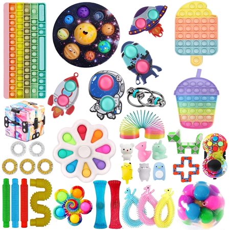 IGUOHAO Fidget Packs Cheap Sensory Fidget Toy Set, Stress Relief ...