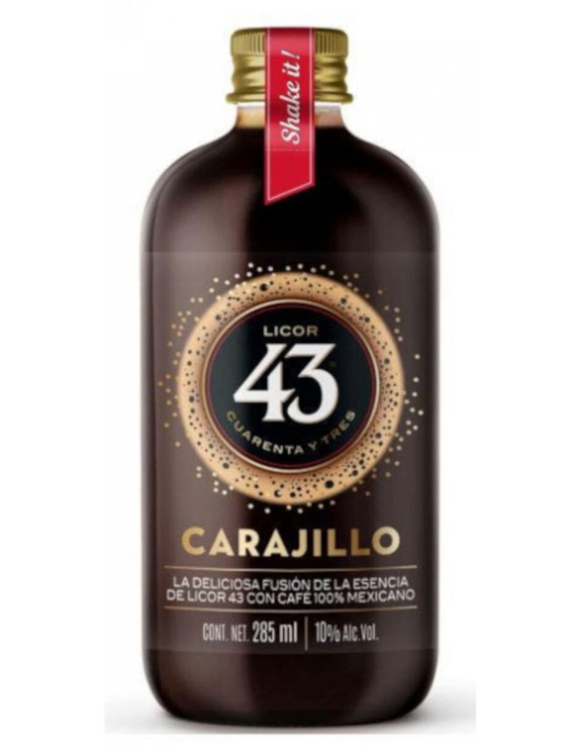 Pack de 4 Licor Carajillo 43 285 ml Carajillo 43 | Walmart en línea