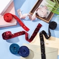 1Set 12M 6 Colors Double Face Polyester Velvet Ribbon for Gift Packing ...