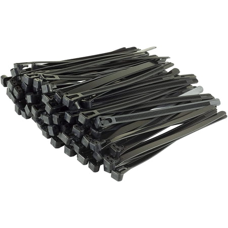GT 6\u2 d Black Reusable Zip Ties, Pack, 50lb Strength, UV Resistant ...